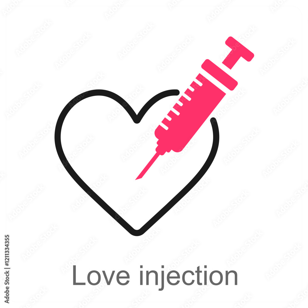 Poster Love Injection – Wall Art | UkPosters