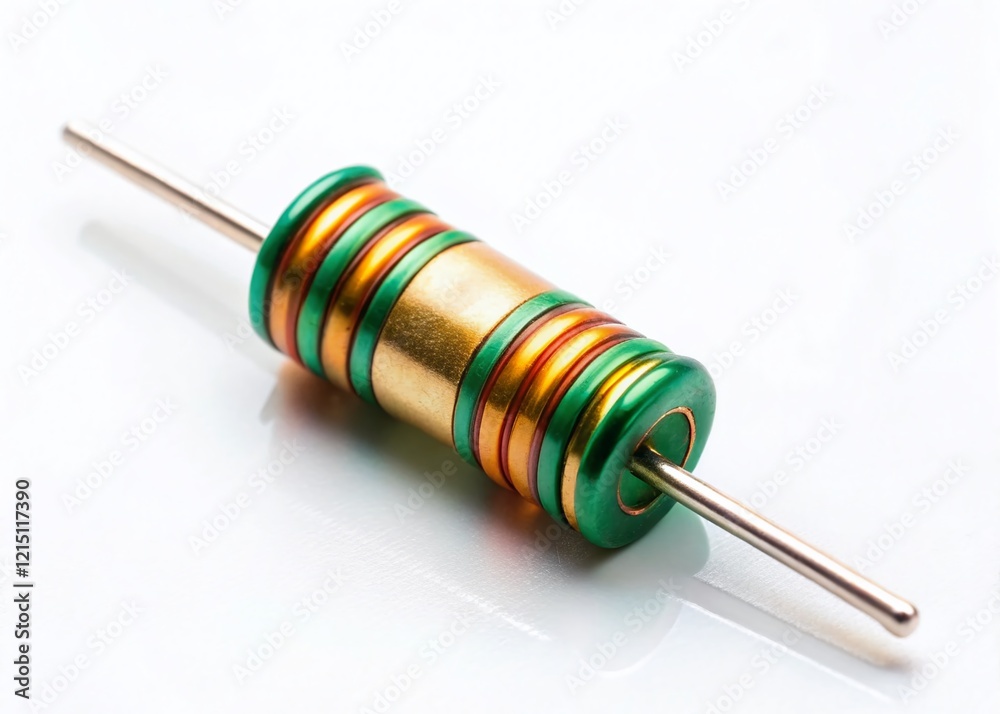 Photo & Art Print High-Angle Drone Shot: Isolated Variable Resistor on ...