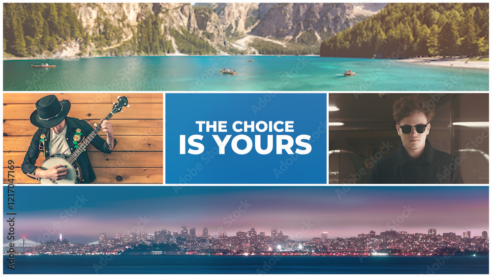 Gallery Photos Slideshow Stock Template | Adobe Stock