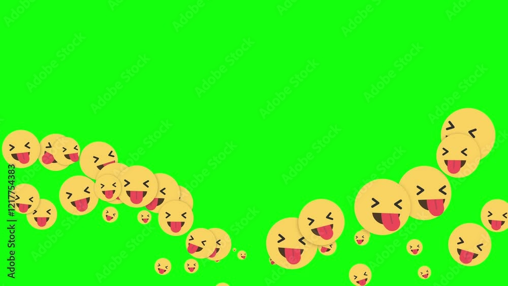 smiley, emoji, animated, tongue out, funny, playful, teasing, goofy ...