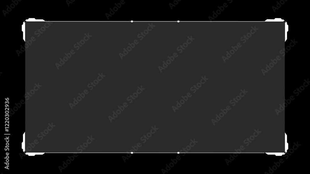 HUD Square Frames ,HUD GUI futuristic element. Set of Circle Abstract ...