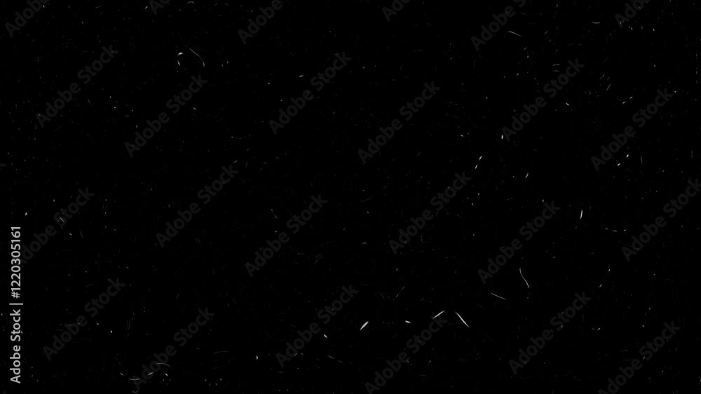 Scratch dust effect: film grain grunge noise overlay for cinema screens ...