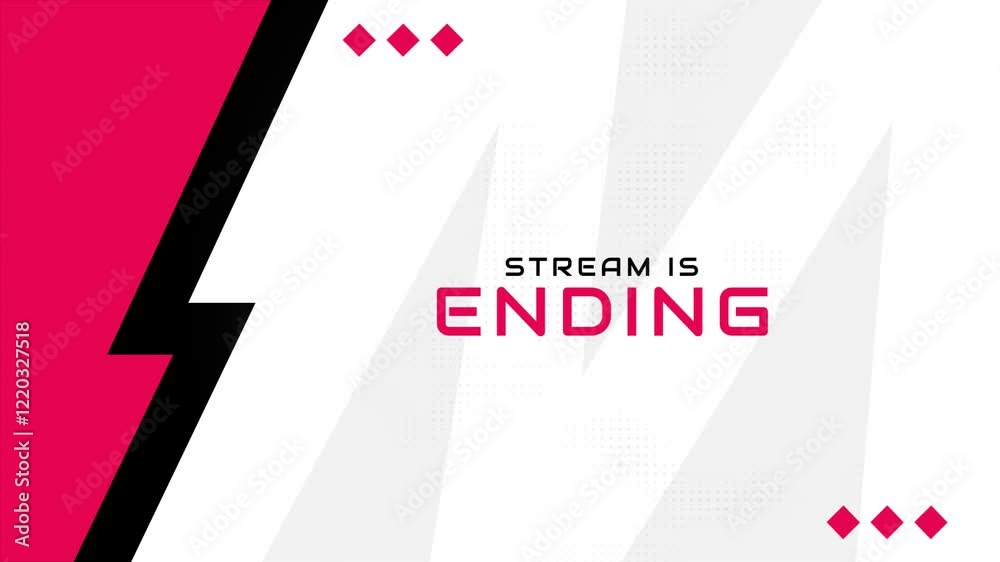 Stockvideon animated stream overlays, starting screen, offline screen ...