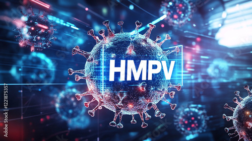 FotoMural hmpv virus which is recently surrounded around the world ...