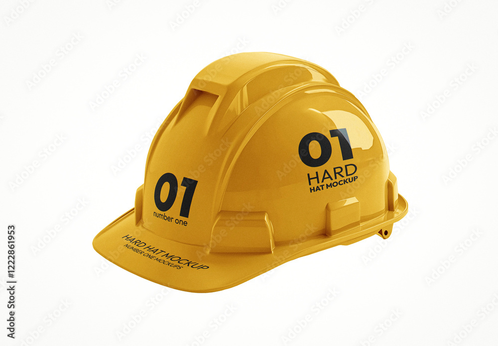 Hard Hat Mockup Stock Template | Adobe Stock