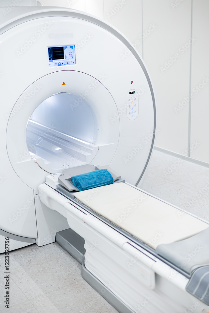 Poster MRI - Magnetic resonance imaging scan device in Hospital – Wall ...