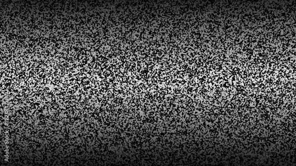 Static TV monochrome noise. Noise artifacts. Seamless loop abstract ...