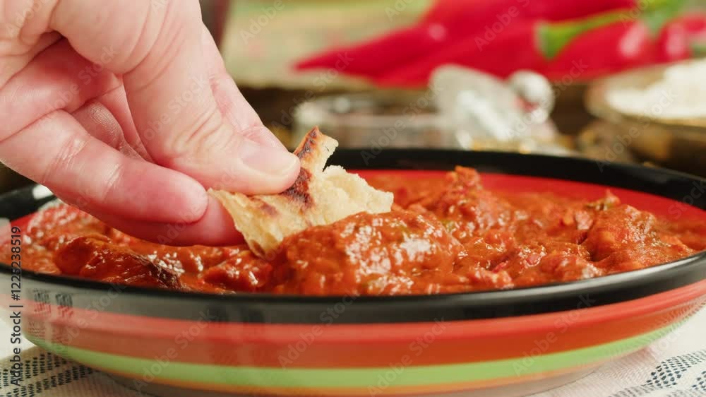 Assorted indian Sri Lankan food set on wooden background. Dishes and ...