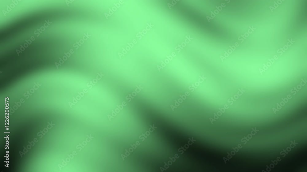 Smooth Green Gradient Motion Background for Modern Designs with Soft ...