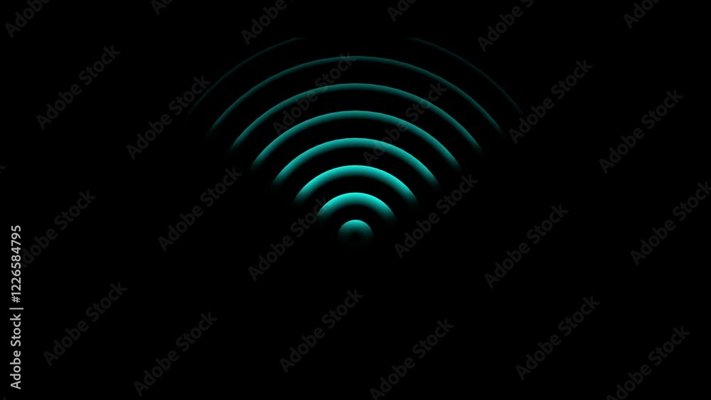 Wi-Fi Hotspot Icon Symbol Signal on Transparent Background, Alpha ...