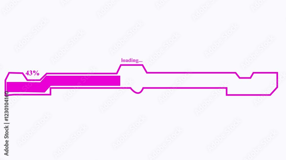 The loading bar progress circle panel loading bar progress animation in ...