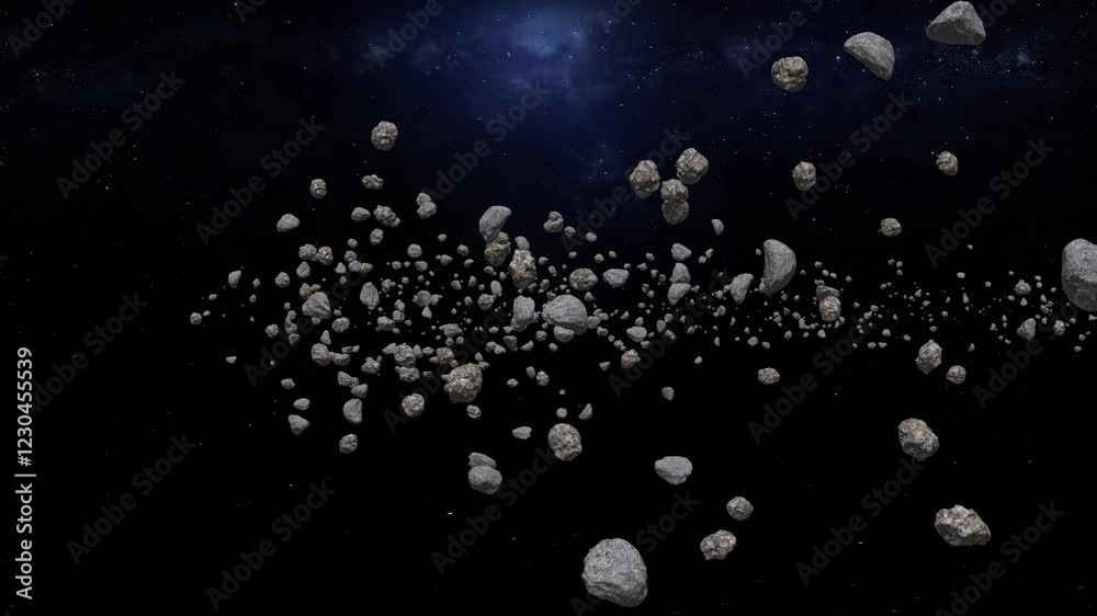 Asteroid Belt Torus-shaped region of space between the orbits of Mars ...