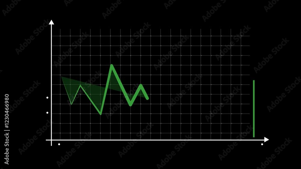 2d Animation Infographic increase graph analysis chart diagram strategy ...