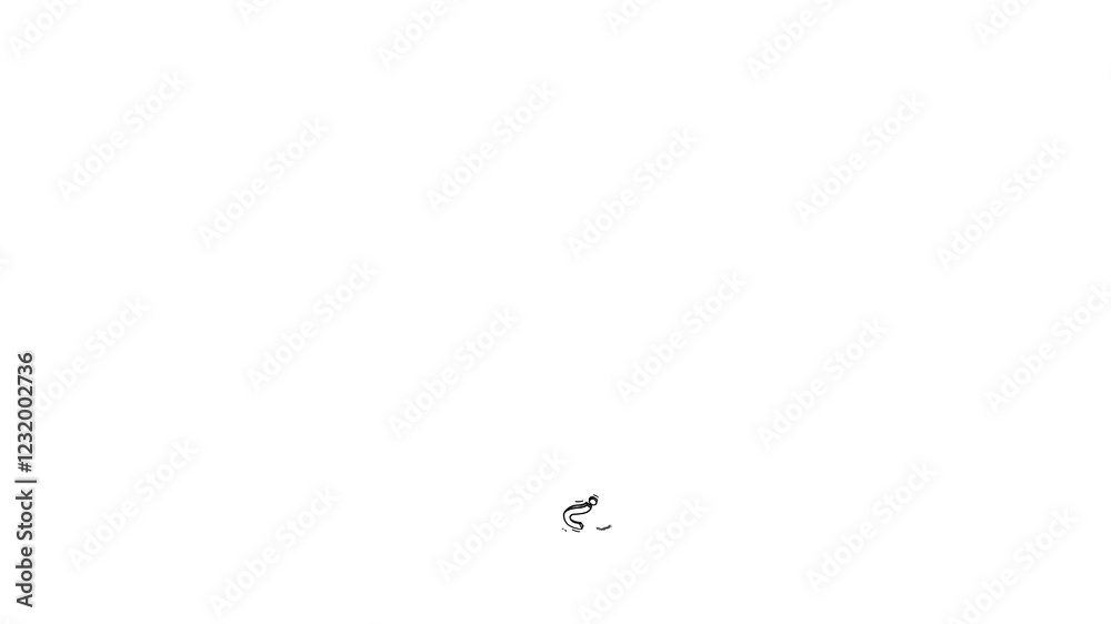 Vidéo Stock Appearing question mark pop up flat looping animation on ...