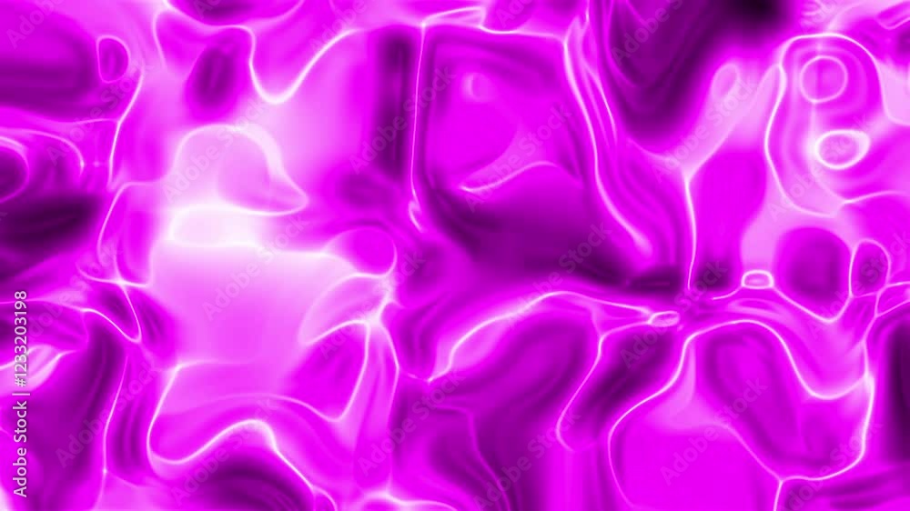 Abstract pink background animation creates a glowing texture suitable ...