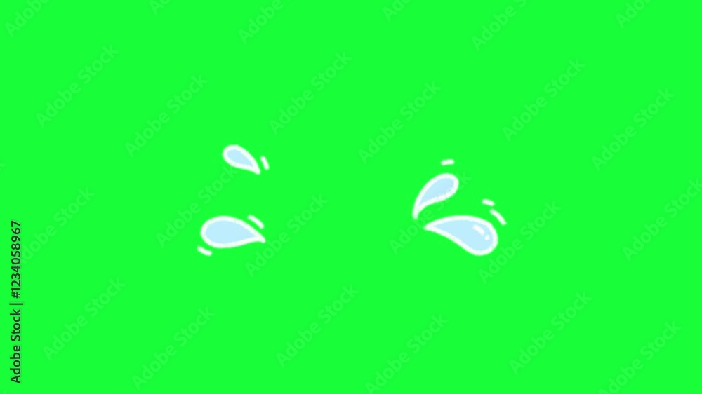 Cartoon, tears crying, Animated Tear Effects Compilation with ...