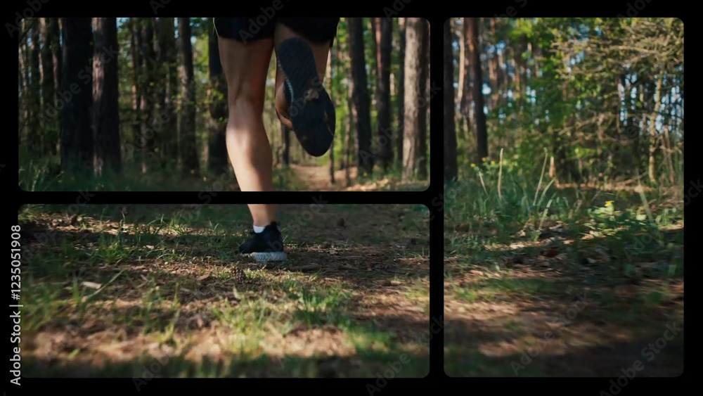 Split Frame Pro Stock Template | Adobe Stock