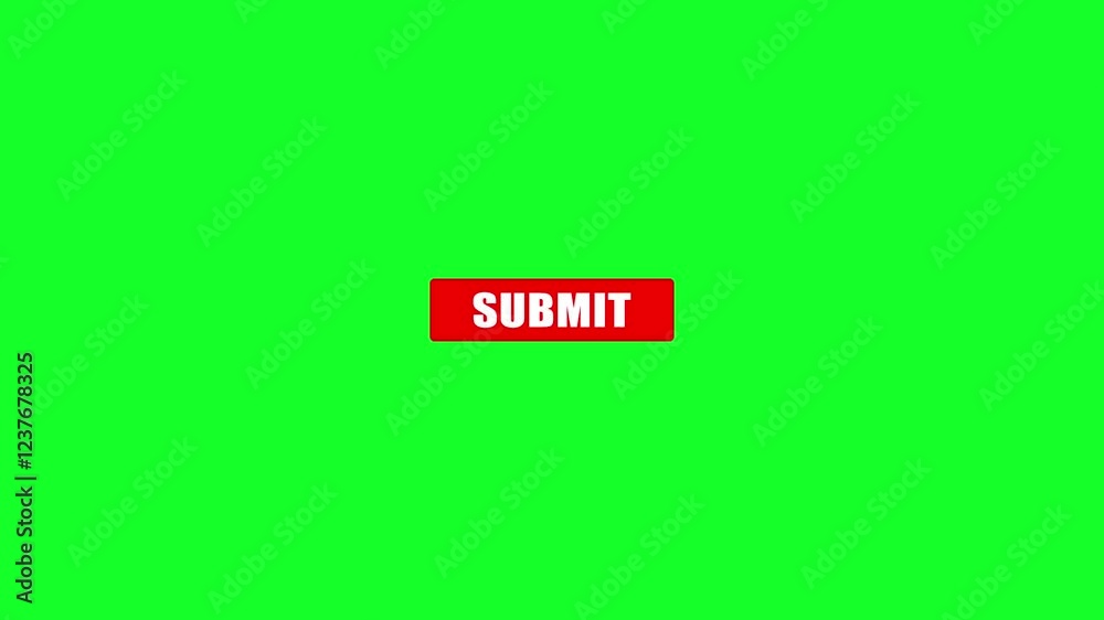 2D Design submit Animation. submit animation button click hand click ...