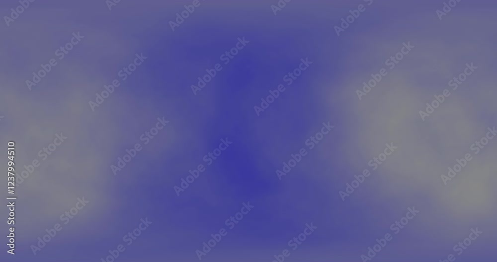 Wispy and puffy white clouds moving across bright blue sky. Abstract ...