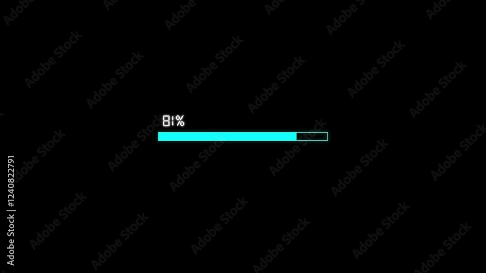 Loading progress bar downloading bar loading screen pix elated progress animation. Status bar ...
