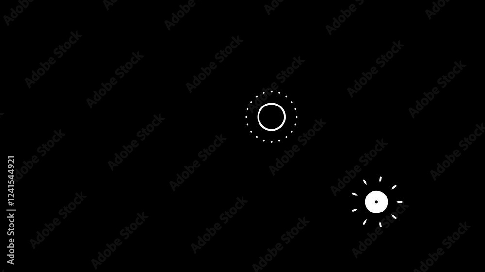 Circle Burst Explosive Animation in 4K Green Screen Fireworks Motion ...