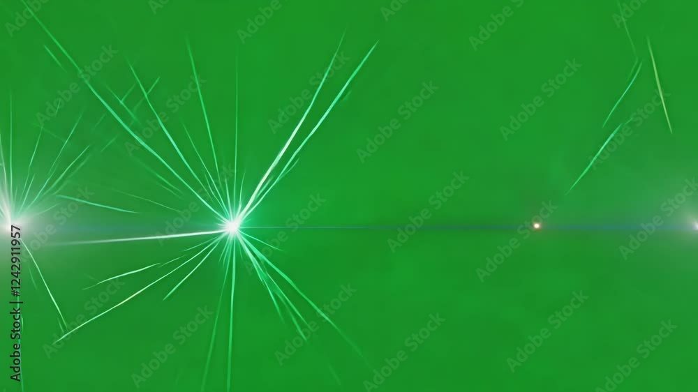 Rhythmic cadence The lasers pulse in a synchronized rhythm creating a ...