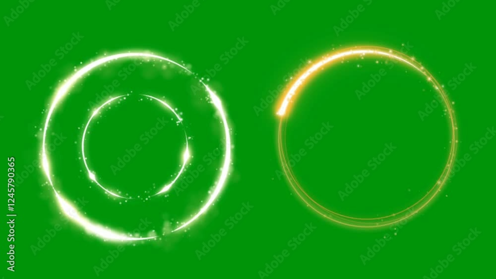 Swirl Light Green Screen Overlay Perfect for Stunning Effects, Easy ...