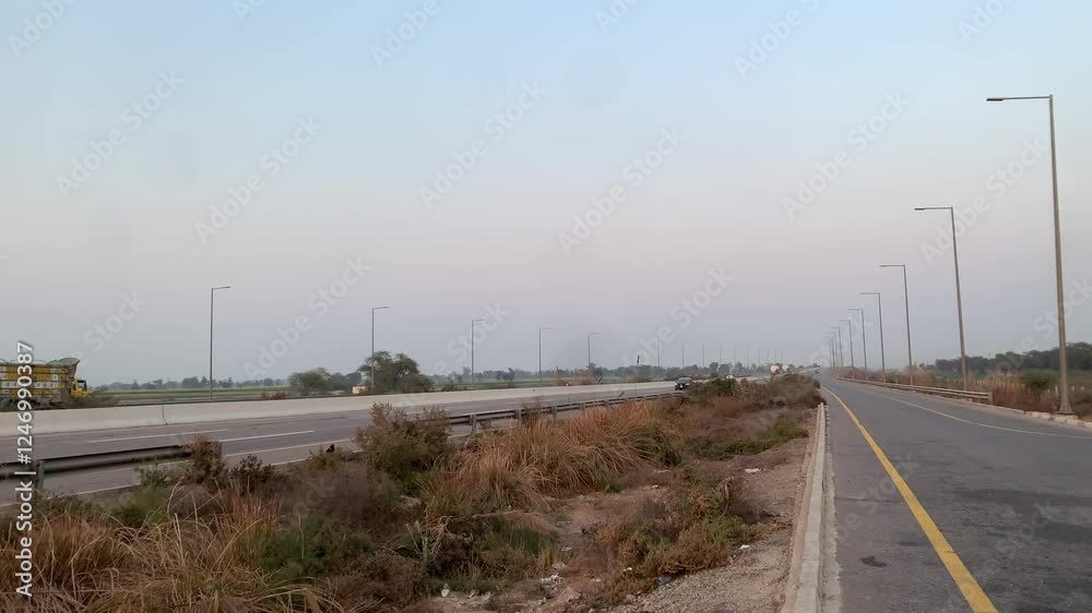 M-3 Motorway in Multan rest area peer mahal, Pakistan, Multan, Punjab ...