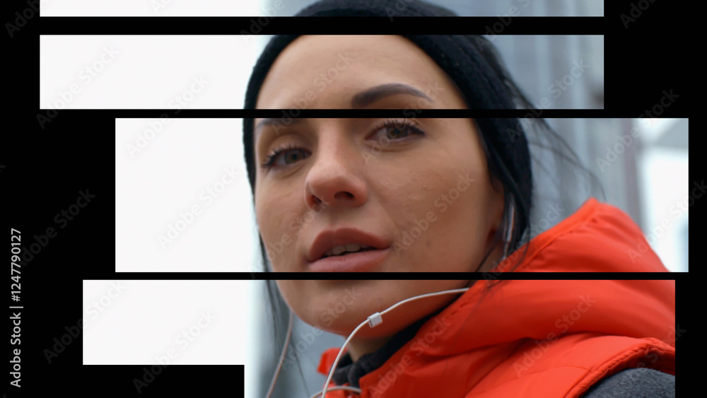 Media Reveal Horizontal Shapes Stock Template | Adobe Stock