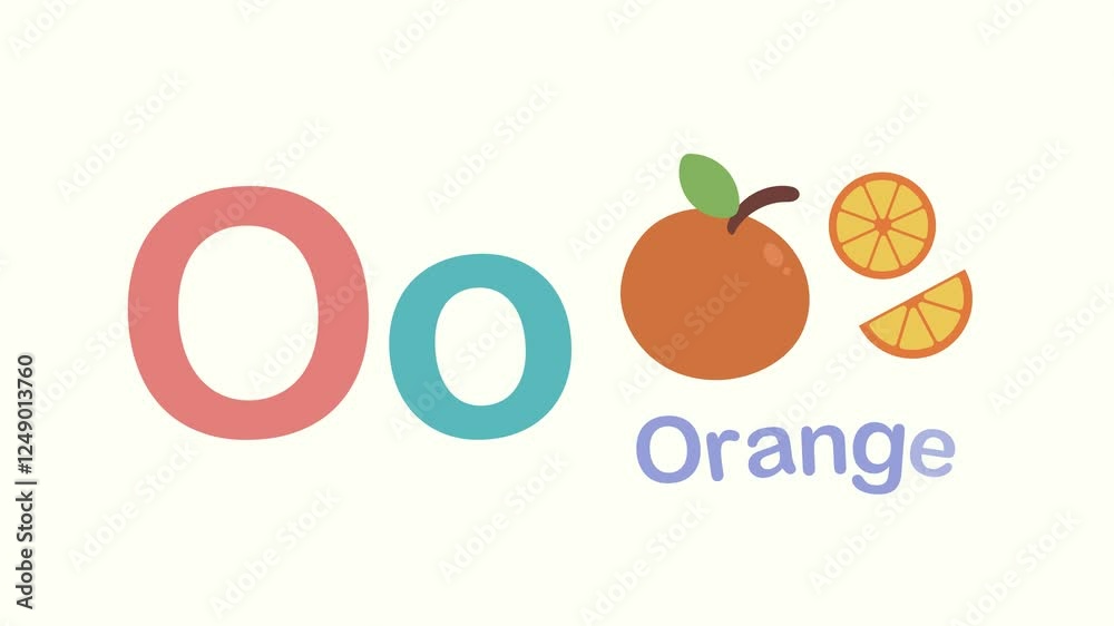Fun ABC animated learning alphabet O for kids. Engaging nursery rhymes ...