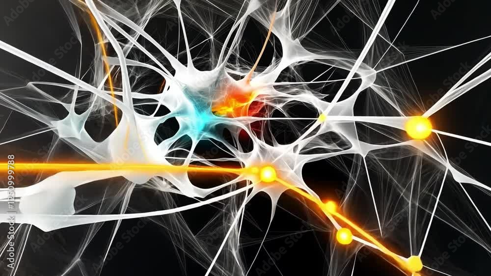Neural Network: An intricate network of interconnected neurons, each ...