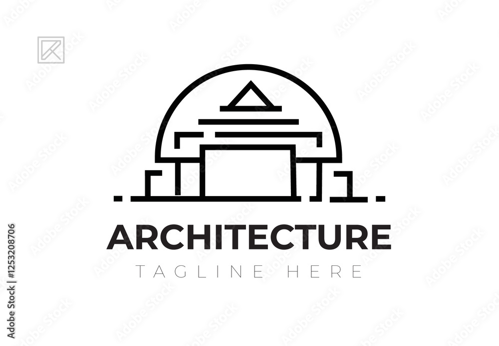 Architecture Logo Design Stock Template | Adobe Stock