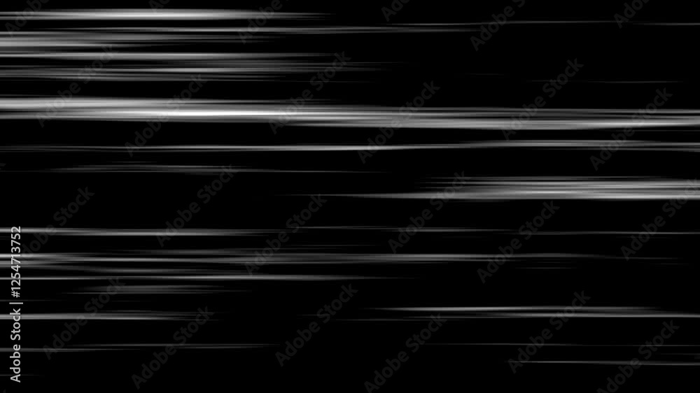 Anime Speed Lines Effects Alpha Transparent Background. 4K Resolution ...