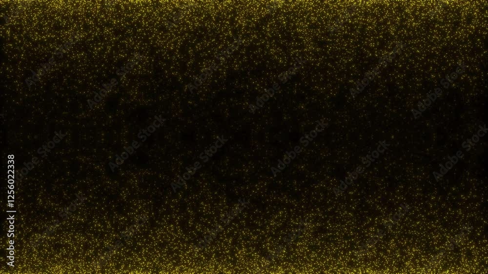 Falling Particles Animation on Transparent Background. Realistic Dust ...