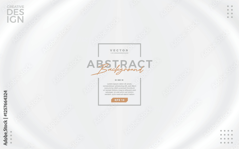 Poster clean white background with bulge effect and soft gradient ...