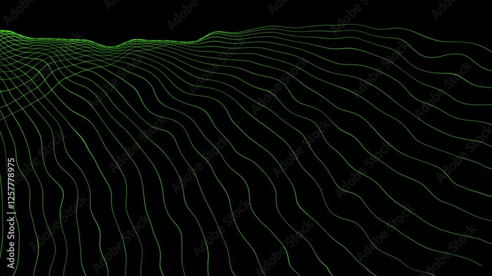 twisted animated geometric shapes for vertical mobile video. Seamless ...