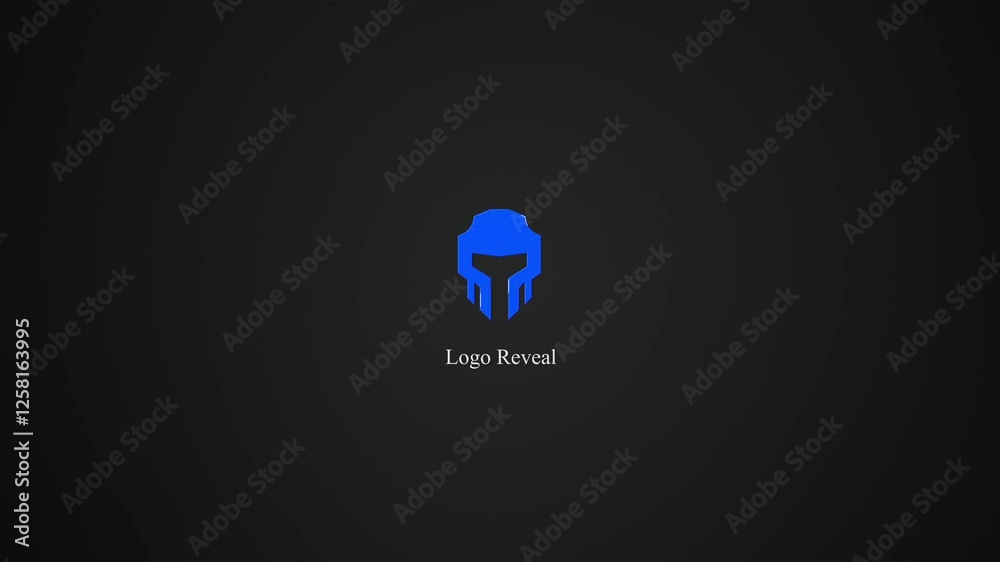 This modern 3D logo animation is perfect for businesses, brands, and ...