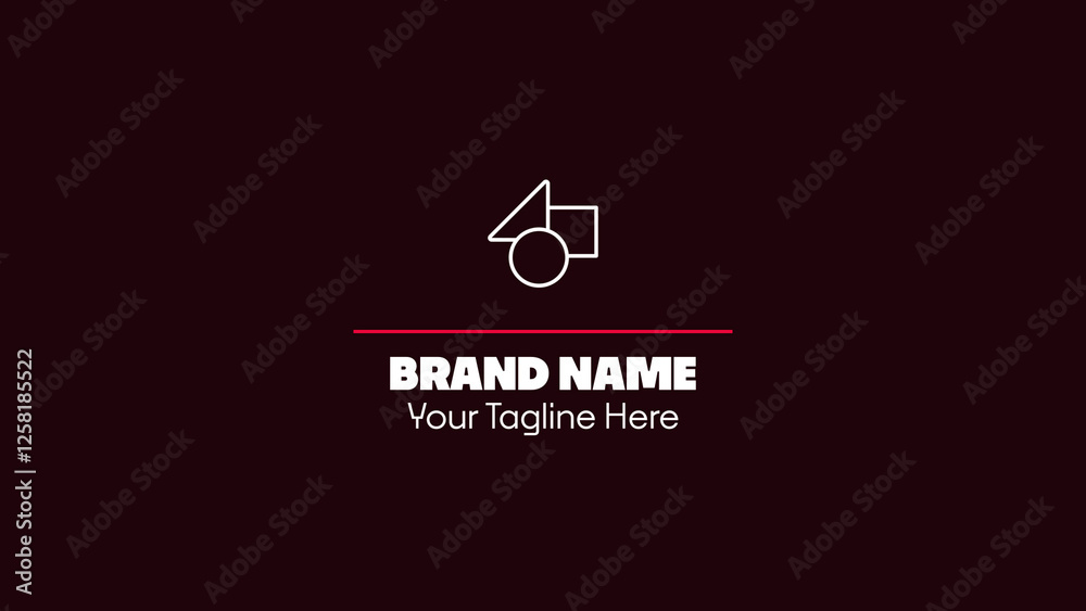 Clean Logo Animation Stock Template | Adobe Stock