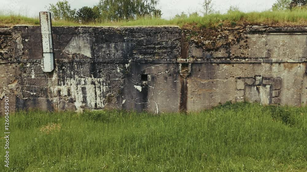 Ouvrage of Froideterre. Military garrison and bunker during World War I ...