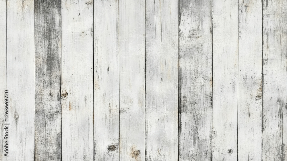 Poster Weathered wood texture with greyish tones and rustic charm ...