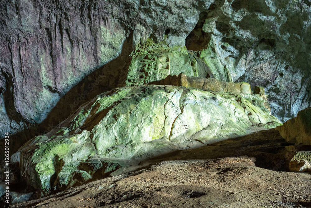 Poster The cave is situated in Killik location of Ahirtas village at ...