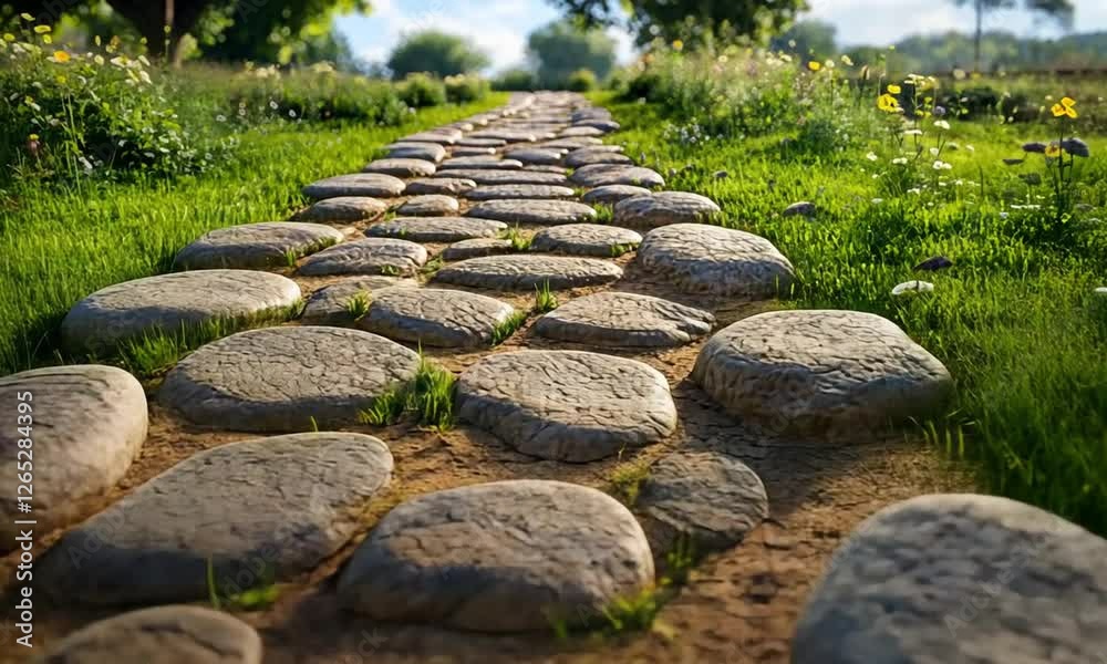 Designing a Detailed Stone Background with Smooth and Jagged Edges and ...