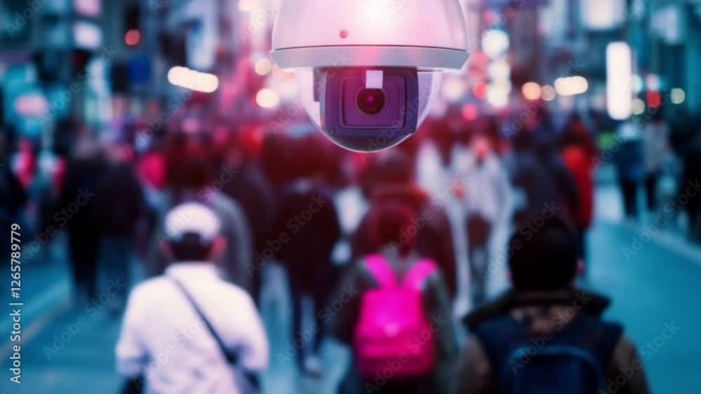 Security camera motion detection system recognizes identifies people ...
