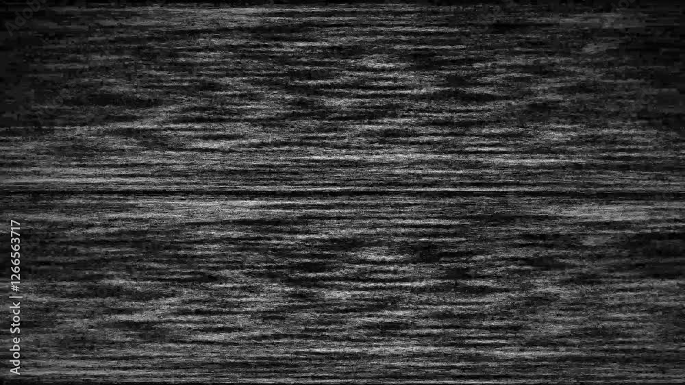 Static tv noise caused by bad signal reception, black and white ...