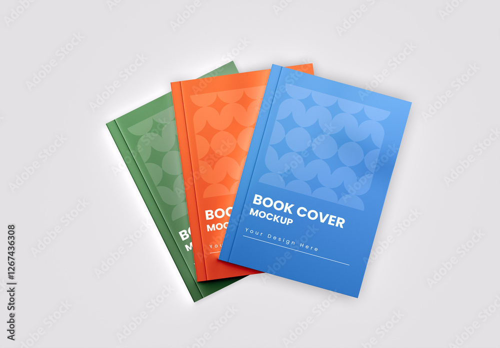 Softcover Book Mockup Layout Stock Template | Adobe Stock