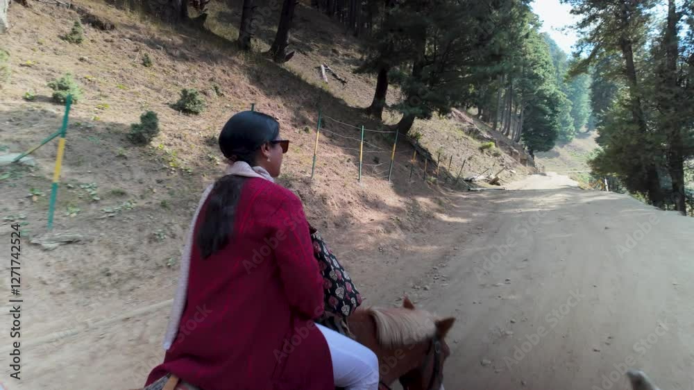 The Scenic Jewel of Kashmir's Verdant Valleys, Baisaran in Pehalgam,is ...