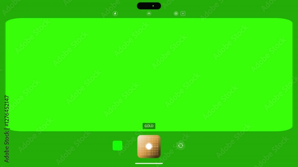 Green Screen pop up animation motion graphic with chroma key clip ...