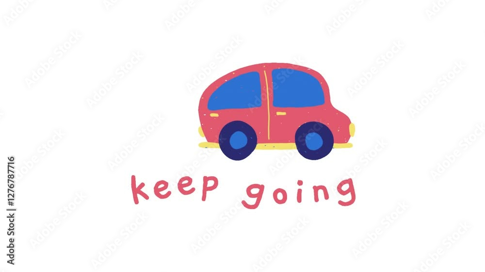 Car Animation 2d , Cartoon Car Alpha Channel Transparent Background 4K ...