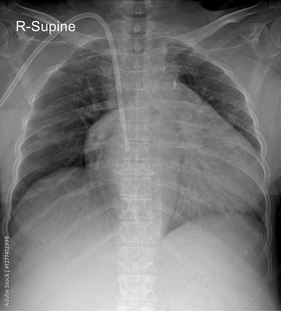 Poster Human Supine Chest X-ray Cardiomegaly – Wall Art | UkPosters
