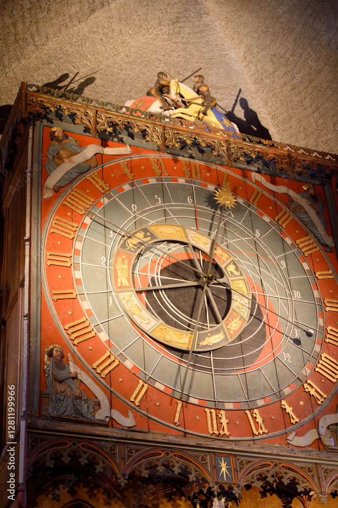 Poster Medieval astronomical clock in Lund Cathedral Lund Domkyrka ...